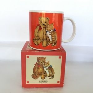 Schmid | Dining | Schmid Mug Teddy Bear Tiger Cat Coffee Tea Cup Box ...